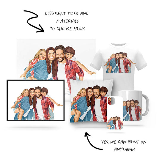 The Custom Portrait Shop™ - Turn Photos Into Memorable Art